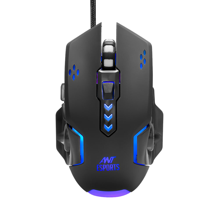 Ant Esports GM320 RGB Wired Optical Gaming Mouse - White - ANT E-SPORTS