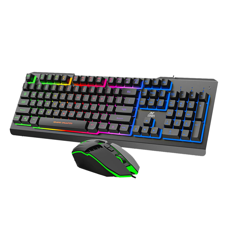 Ant Esports KM1650 Pro Membrane Keyboard wireless Combo black - ANT E ...