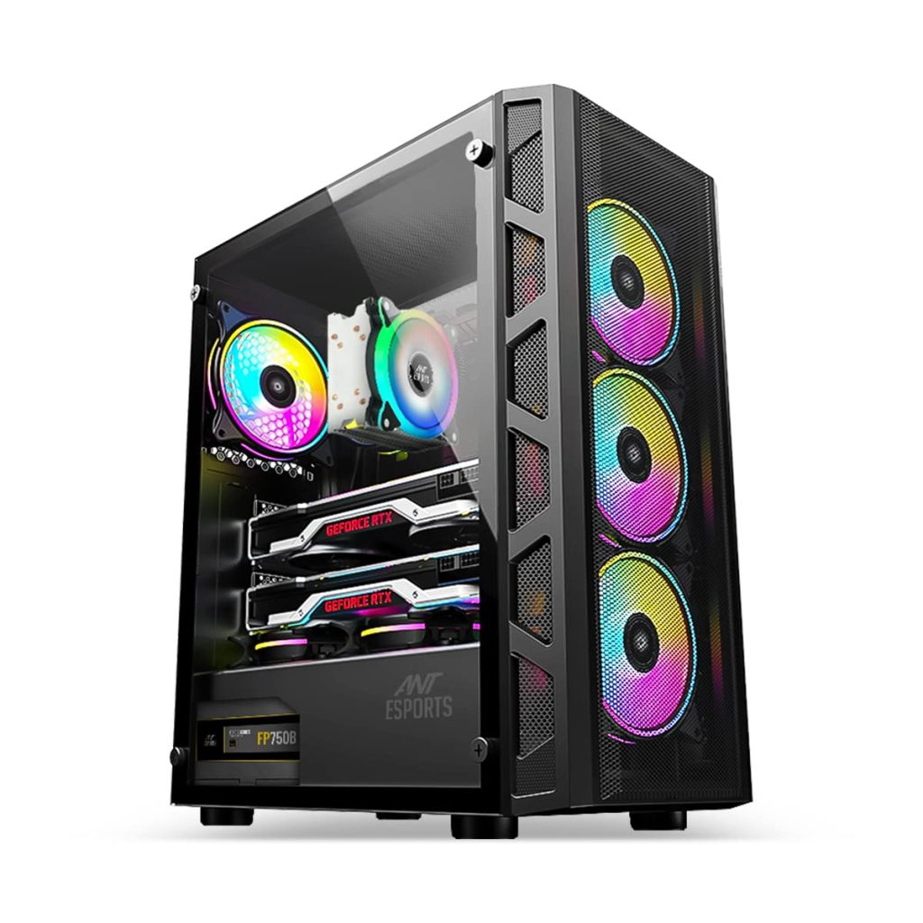 Ant Esports 510 Air Mid Tower ARGB Gaming Cabinet - ANT E-SPORTS