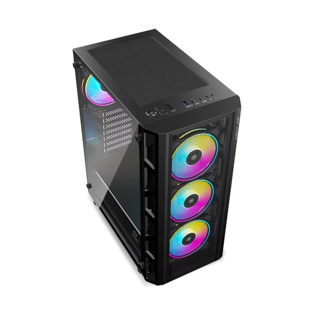 Ant Esports 510 Air Mid Tower ARGB Gaming Cabinet - ANT E-SPORTS