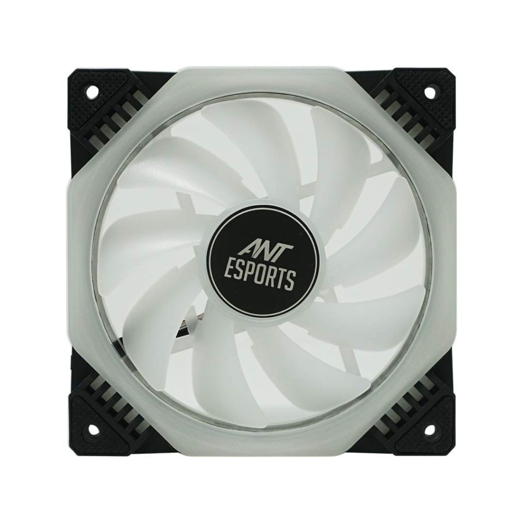 Ant Esports Octaflow 120mm ARGB Black Case Fan - ANT E-SPORTS