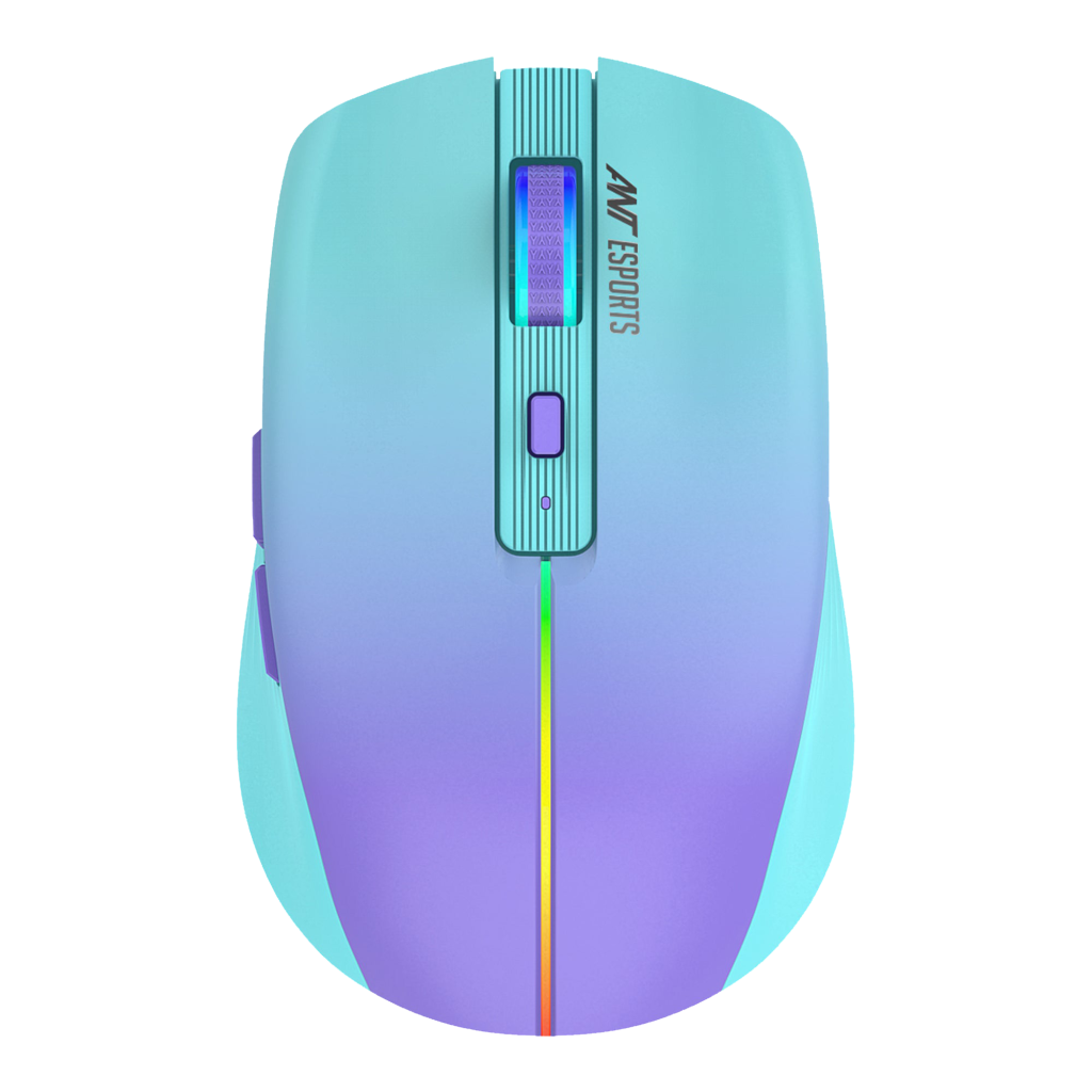 Ant Esports GM80 3600DPI Wired Optical Gaming Mouse Black - ANT E-SPORTS