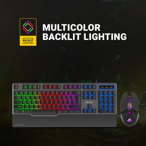 Ant Esports KM540 Gaming Backlit Keyboard and Mouse Combo - ANT E-SPORTS