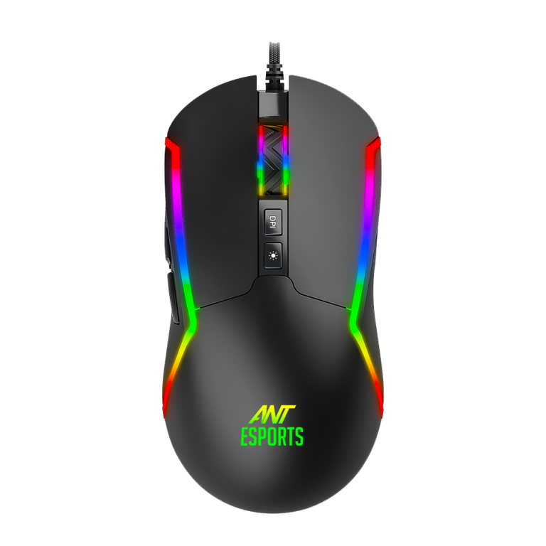 Ant Esports GM333 RGB Wired High End Optical Ergonomic Gaming Mouse ...