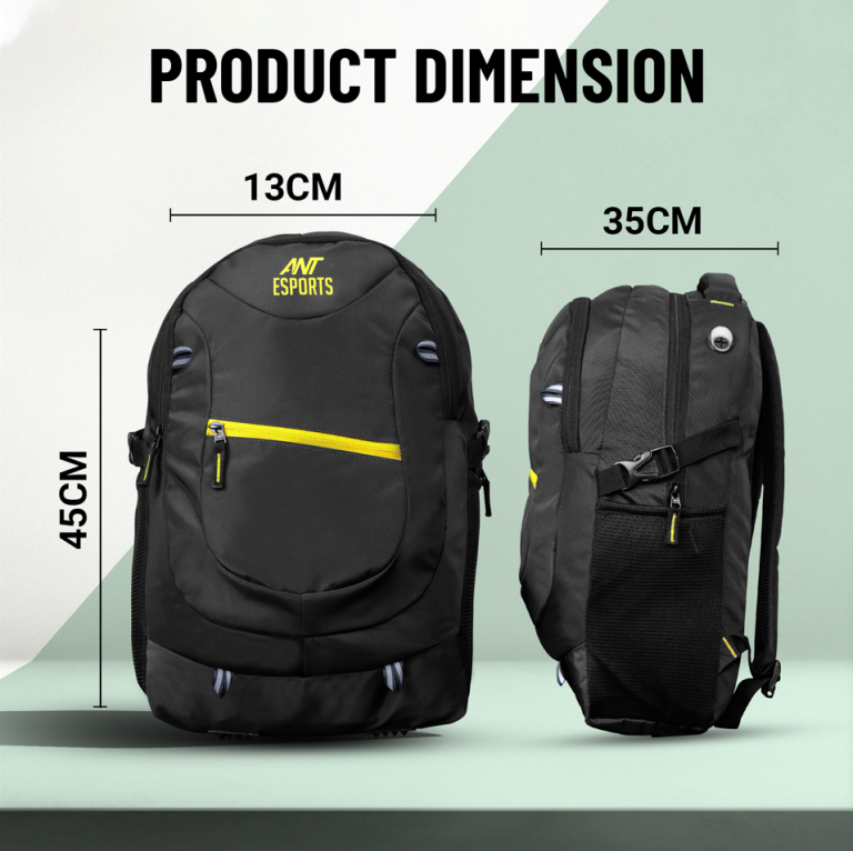 Ant Esports Knight Cobra 23 Backpack Black - ANT E-SPORTS