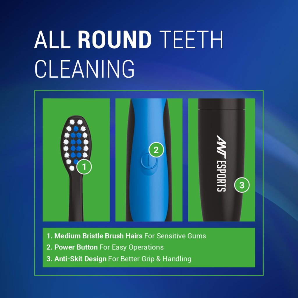 Ant Esports Alpha Lite Electric Toothbrush - ANT E-SPORTS
