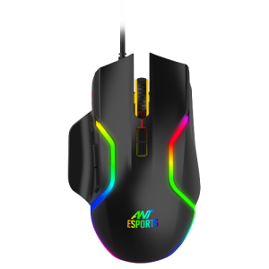 Ant Esports GM340 12800DPI RGB wired Gaming Mouse Black - ANT E-SPORTS