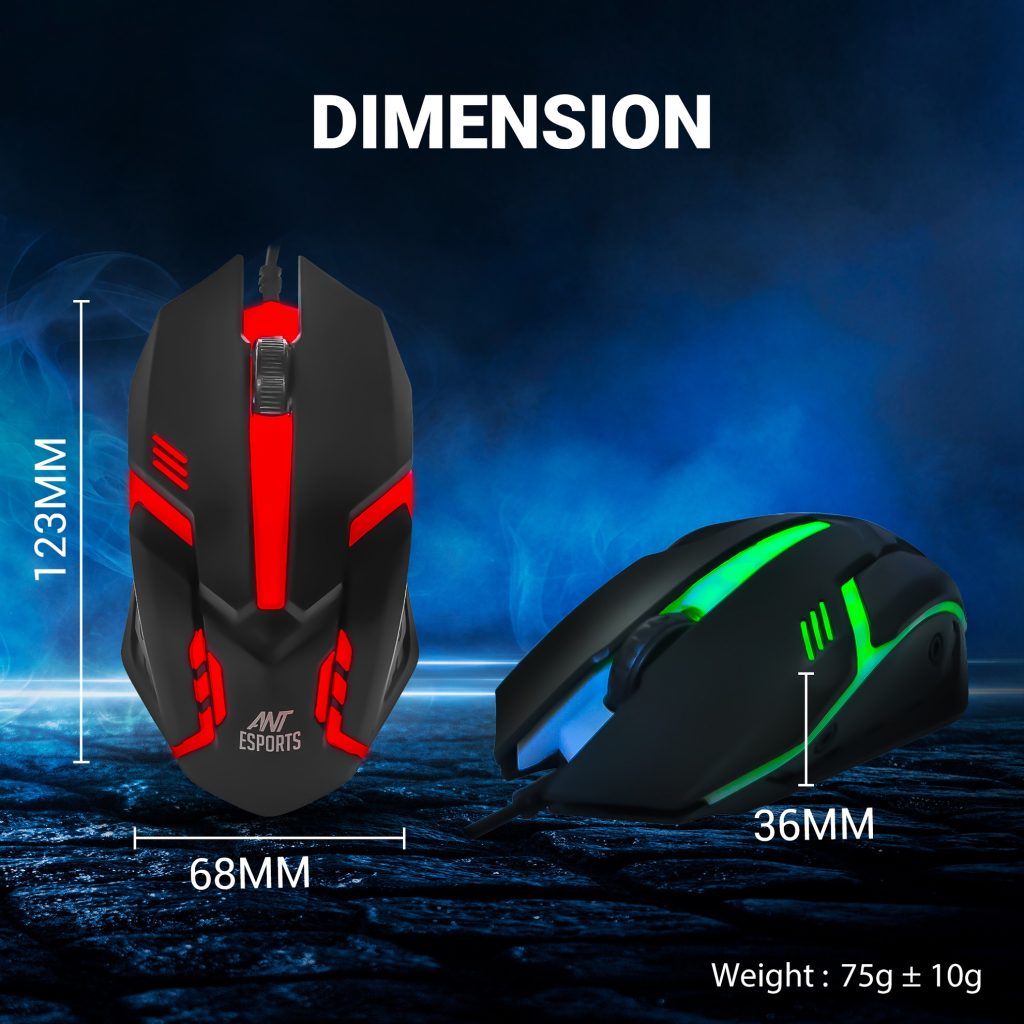 Ant Esports GM45 Gaming Mouse - ANT E-SPORTS