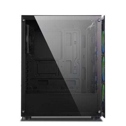 Ant Esports ICE-311GT Mid Tower ATX, Micro-ATX, ITX Gaming Cabinet ...