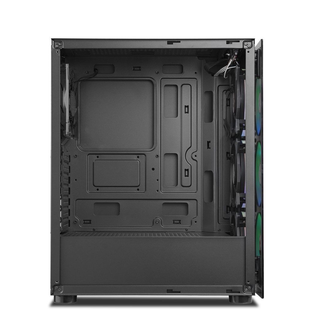 Ant Esports ICE-311GT Mid Tower ATX, Micro-ATX, ITX Gaming Cabinet ...