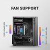 Ant Esports Si25 Mid Tower (ATX/M-ATX/M-ITX) Cabinet 120mm Fan - ANT E ...