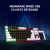Ant Esports MK1400 Membrane wireless Gaming Keyboard Black - ANT E-SPORTS