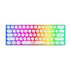 Ant Esports MK1500 Mini Retro Wireless Gaming Keyboard white - ANT E-SPORTS