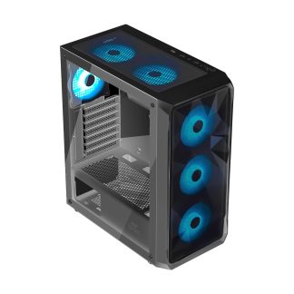 Ant Esports ICE-112 Mid Tower (ATX/M-ATX/ITX) Gaming Cabinet Black ...