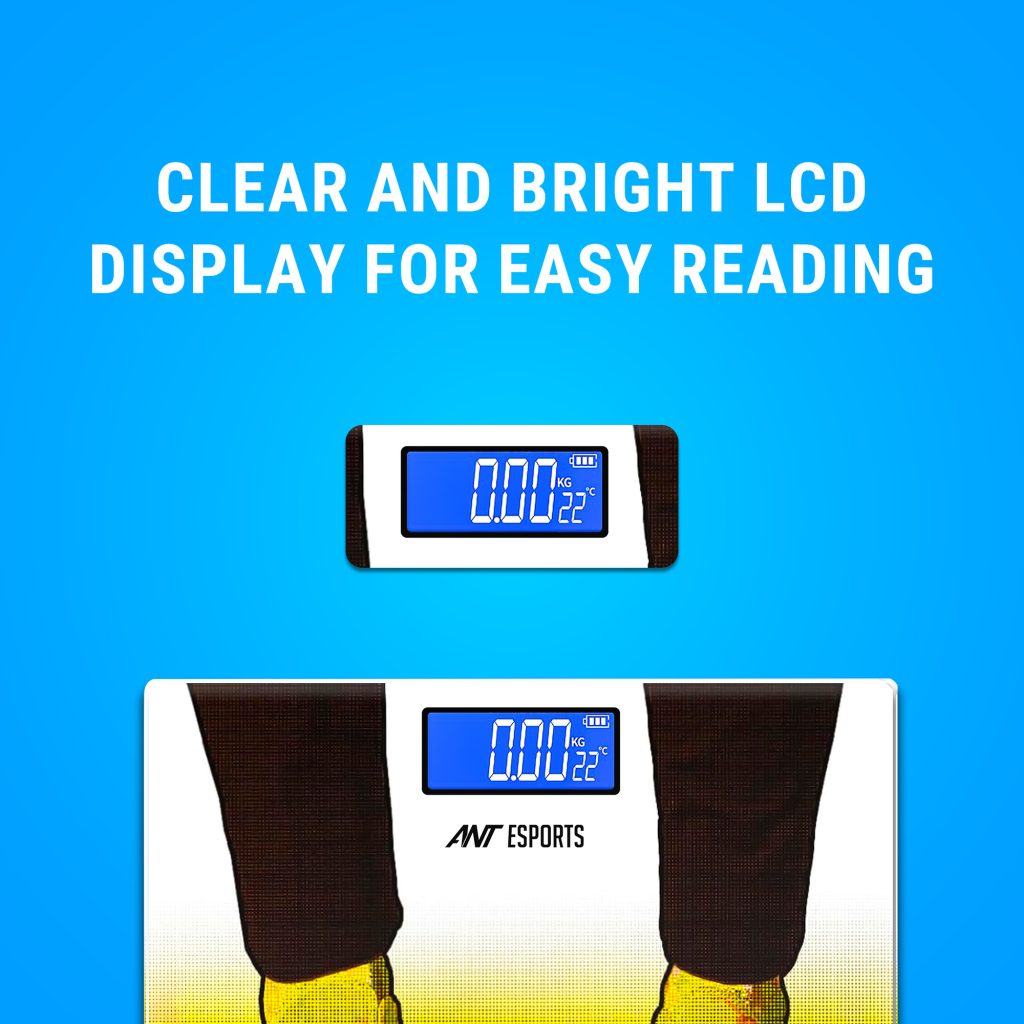 Ant Esports Flora Sports Digital Weighing Scale - ANT E-SPORTS