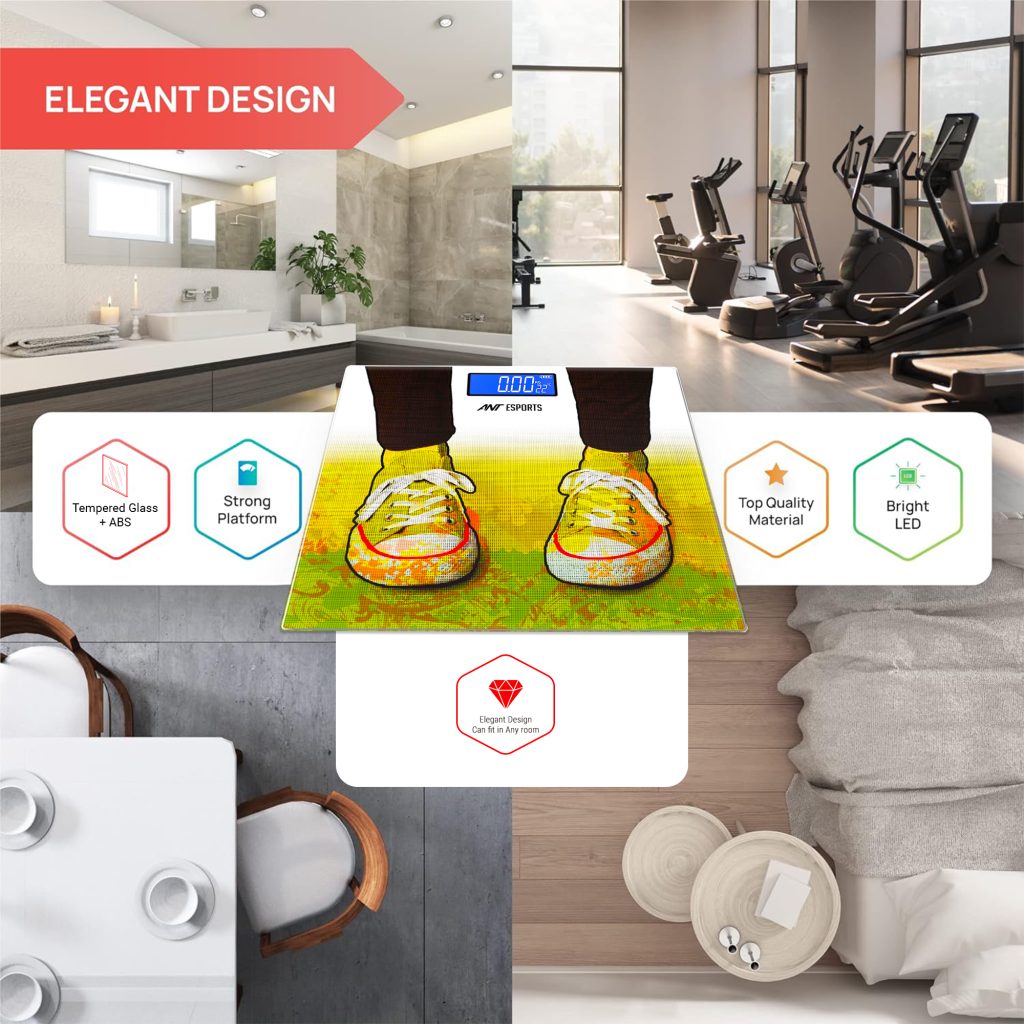 Ant Esports Flora Sports Digital Weighing Scale - ANT E-SPORTS