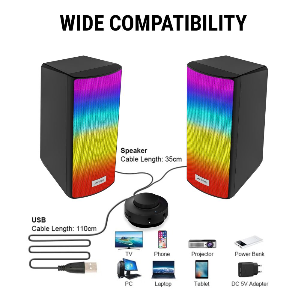 Ant Esports GS510 RGB Gaming Speaker - ANT E-SPORTS