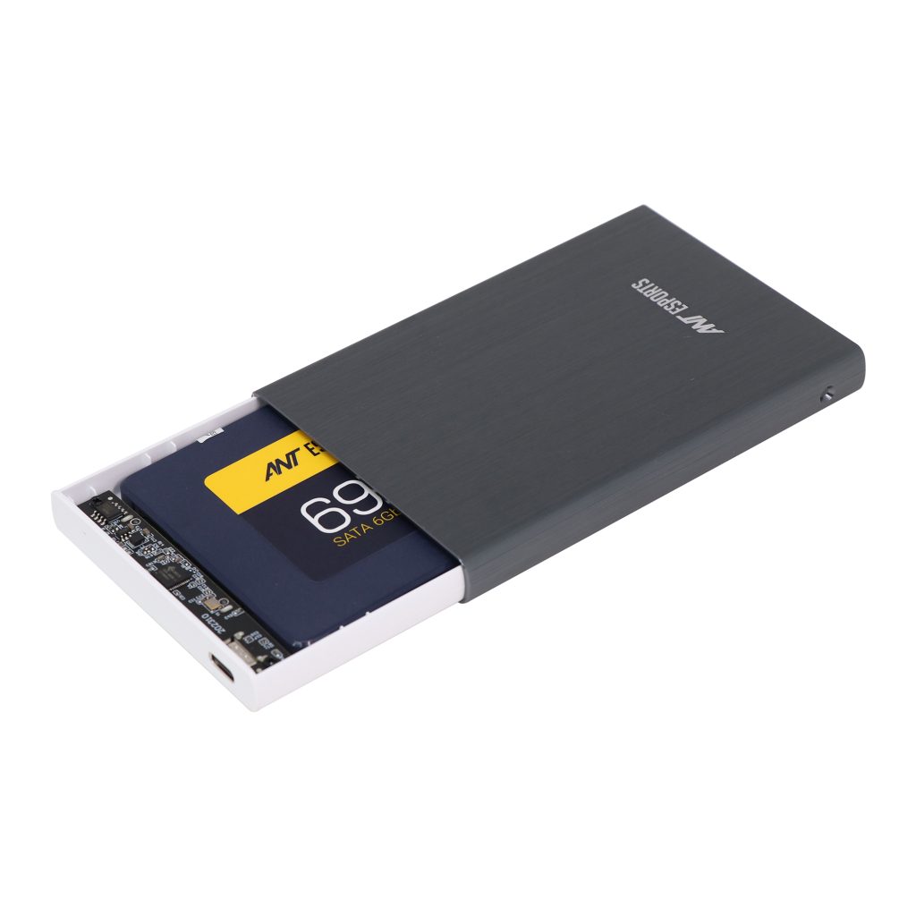 Ant Esports AESE205 2.5 Inch SATA Portable SSD Enclosure - ANT E-SPORTS