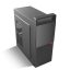 Ant Esports Si26 Mid-Tower ATX, M-ATX, ITX Black Cabinet 120mm Fan ...