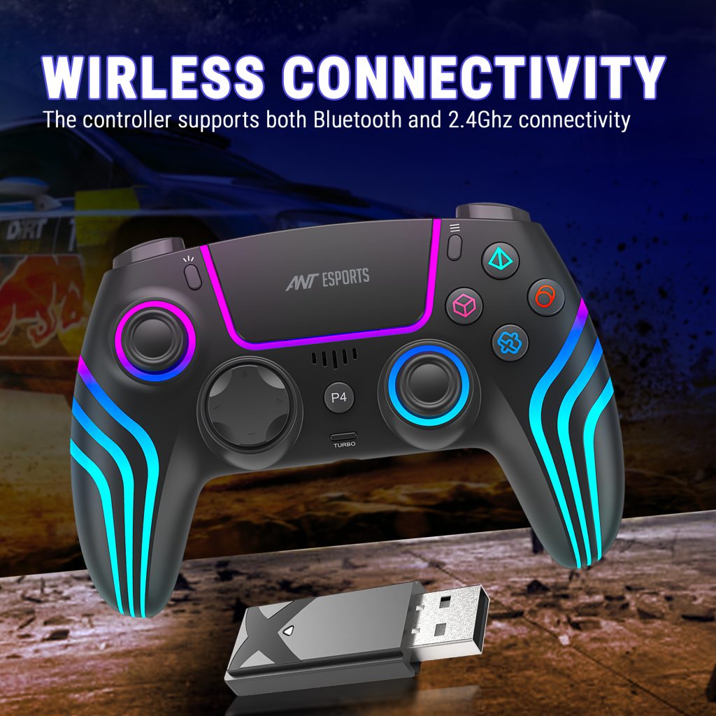 Ant Esports GP400 Wireless Black Gamepad - ANT E-SPORTS