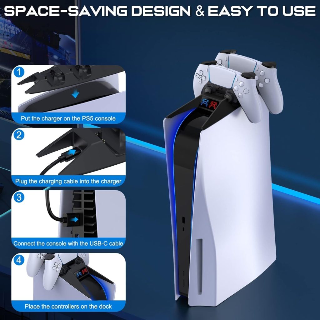 Ant Esports PS5 Controller Charging Station - ANT E-SPORTS