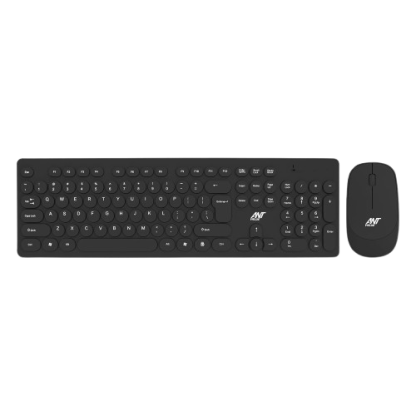 Ant Value FKBRI05 Wireless Keyboard Mouse Combo - 2.4Ghz Aesthetic ...