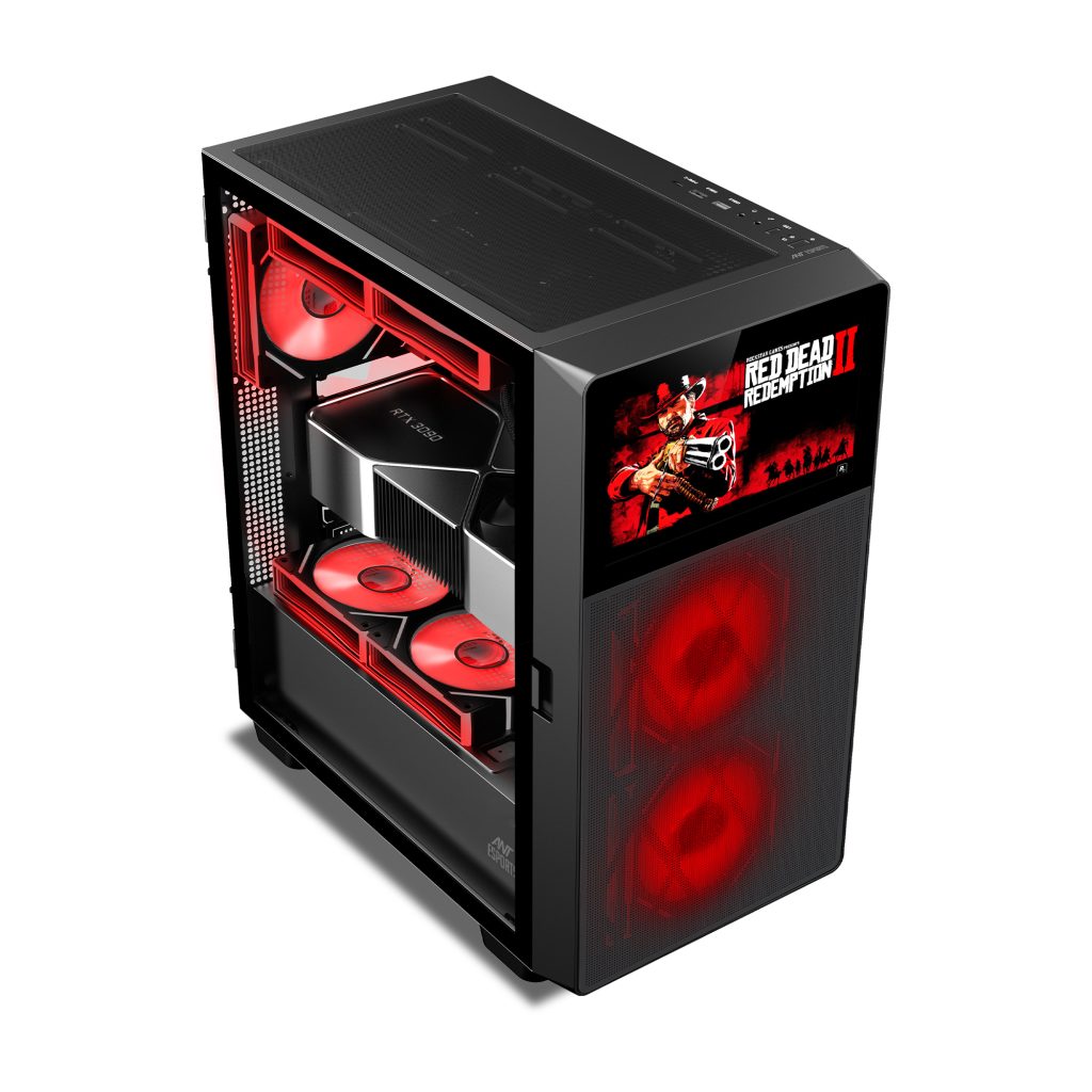 Ant Esports ICE Digital C3 Mid Tower ATX, Micro-ATX, Mini-ITX Black ...