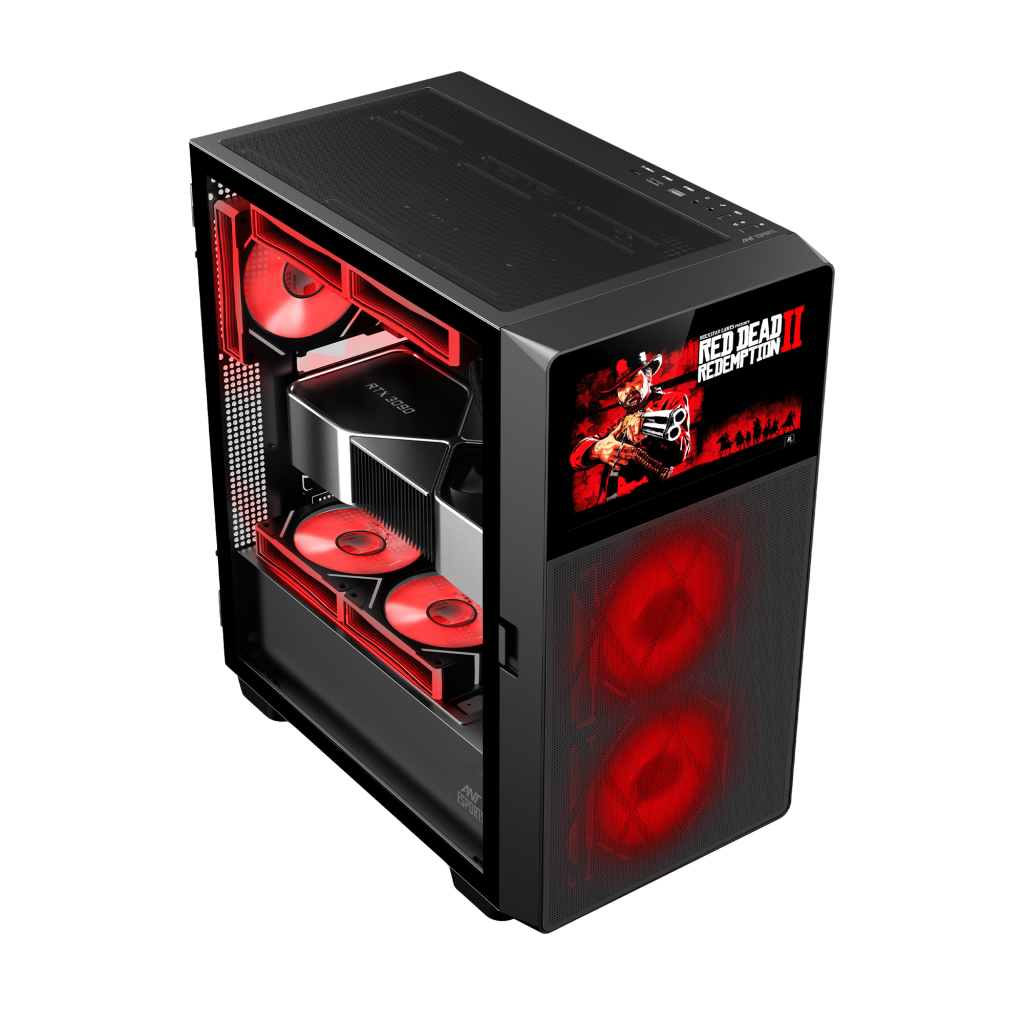 Ant Esports ICE Digital C3 Mid Tower ATX, Micro-ATX, Mini-ITX Black ...