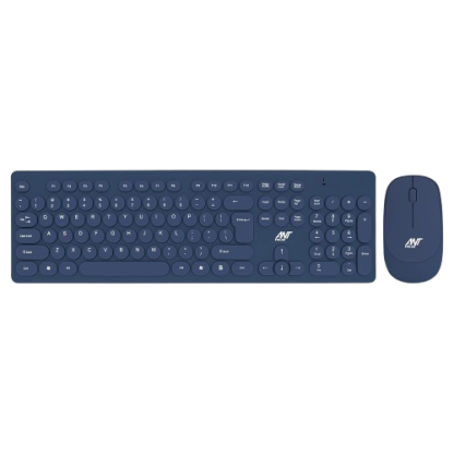 Ant Value FKBRI05 Wireless Keyboard & Mouse Combo (Blue) - ANT E-SPORTS