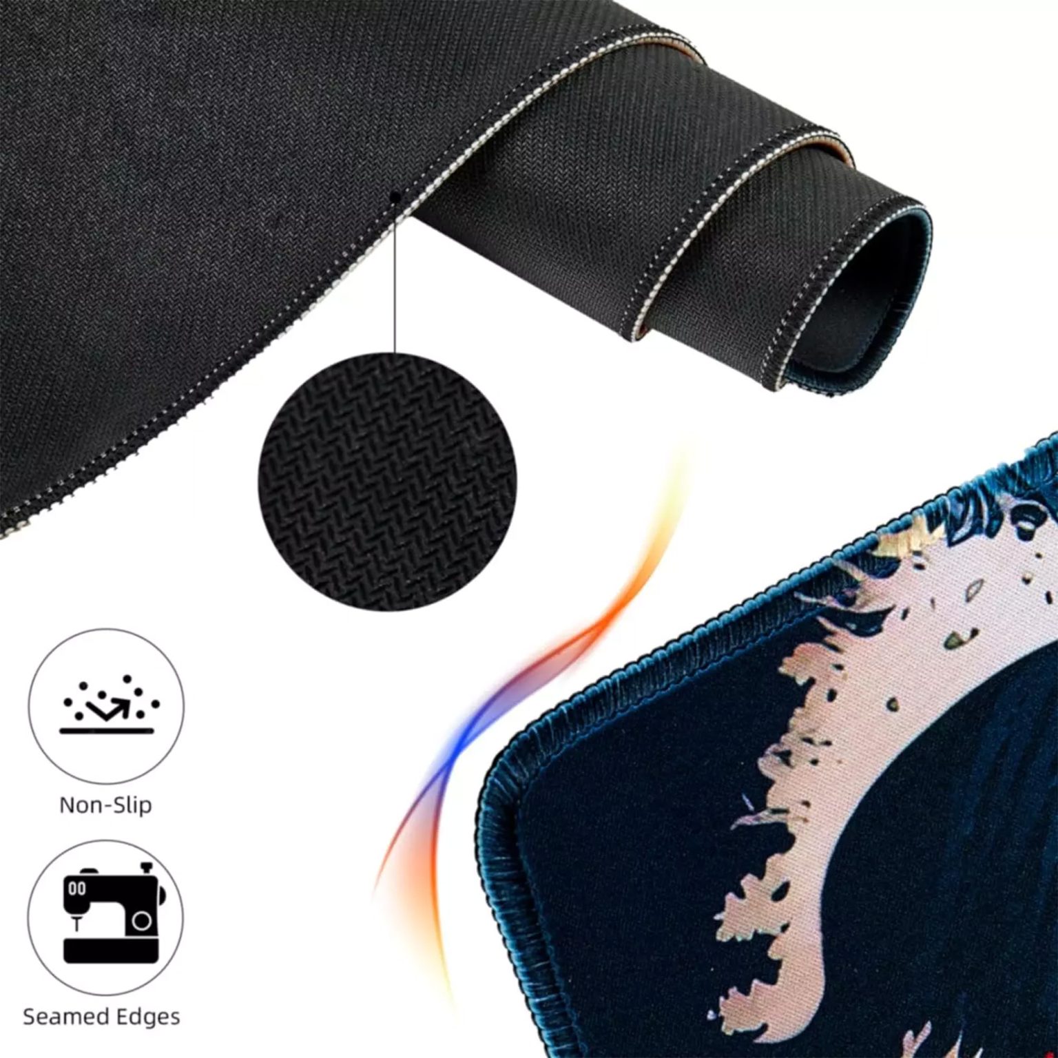 Ant Esports Cherry Strom Unique Design Gaming Mouse Pad - ANT E-SPORTS