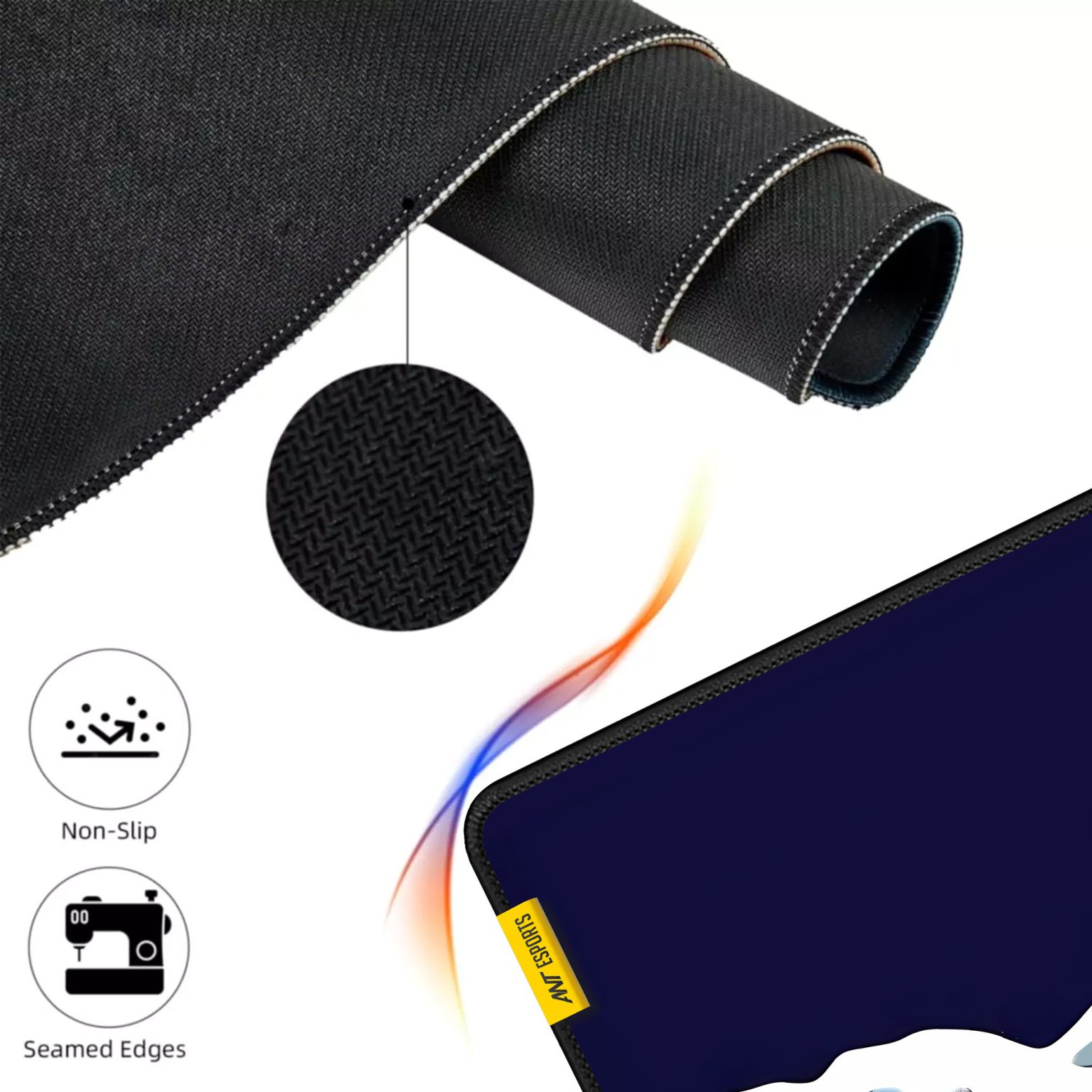Ant Esports Snow Dragon Unique Mouse Pad Gaming Mouse Pad - ANT E-SPORTS