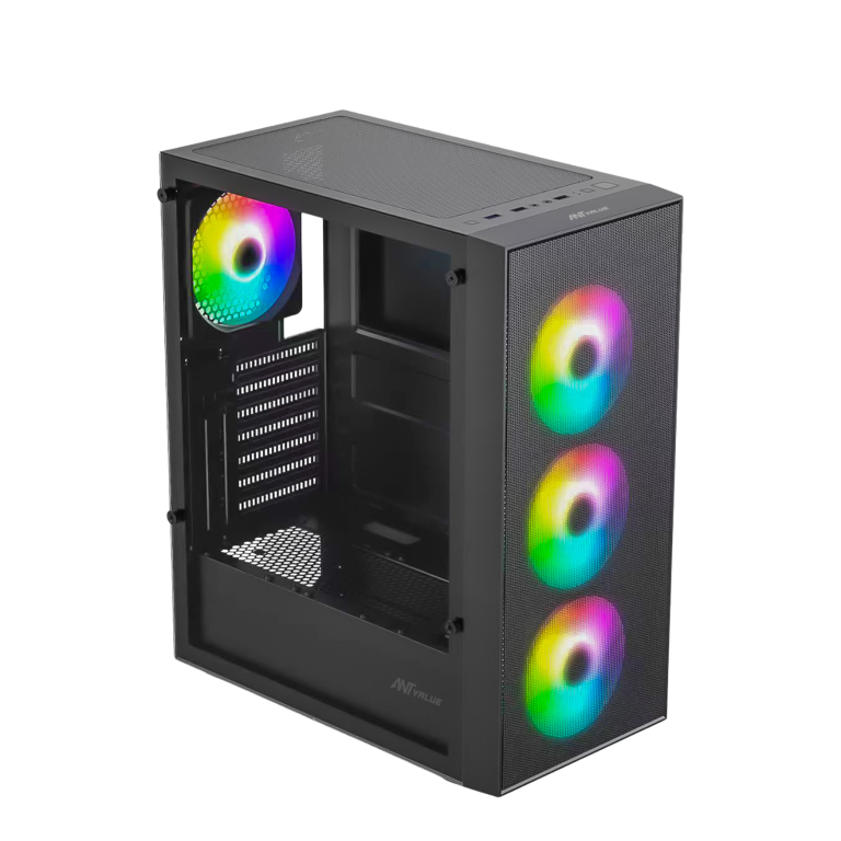 Ant Value VM10 Mid-Tower Computer Case/Gaming Cabinet - Black | Support ...