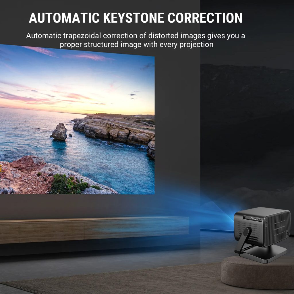 Ant Esports View 822 1080p Smart Cinema Projector with Android and 4K ...