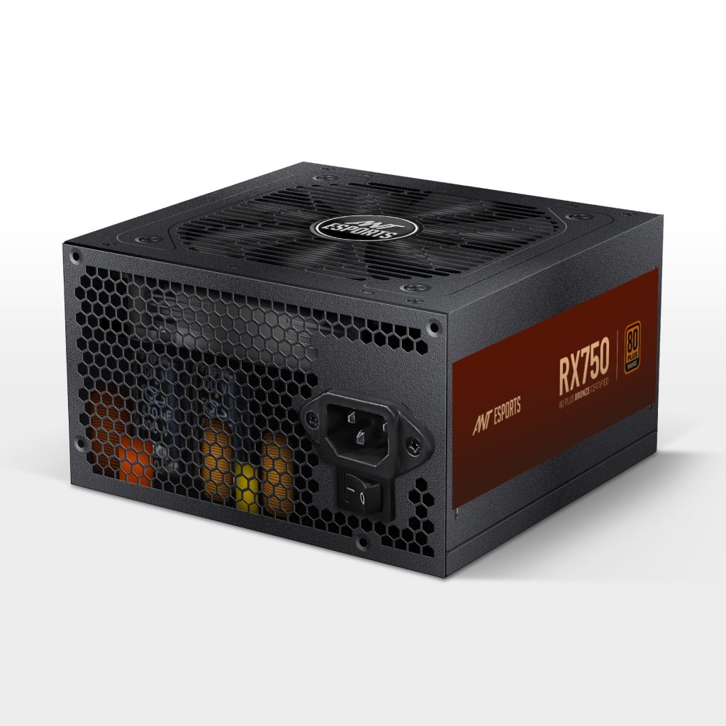 Ant Esports RX750 80 Plus Bronze Gaming Power Supply - ANT E-SPORTS