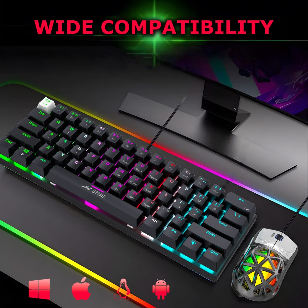 Ant Esports Keyboard and Mouse Combo Thunder 10 - ANT E-SPORTS