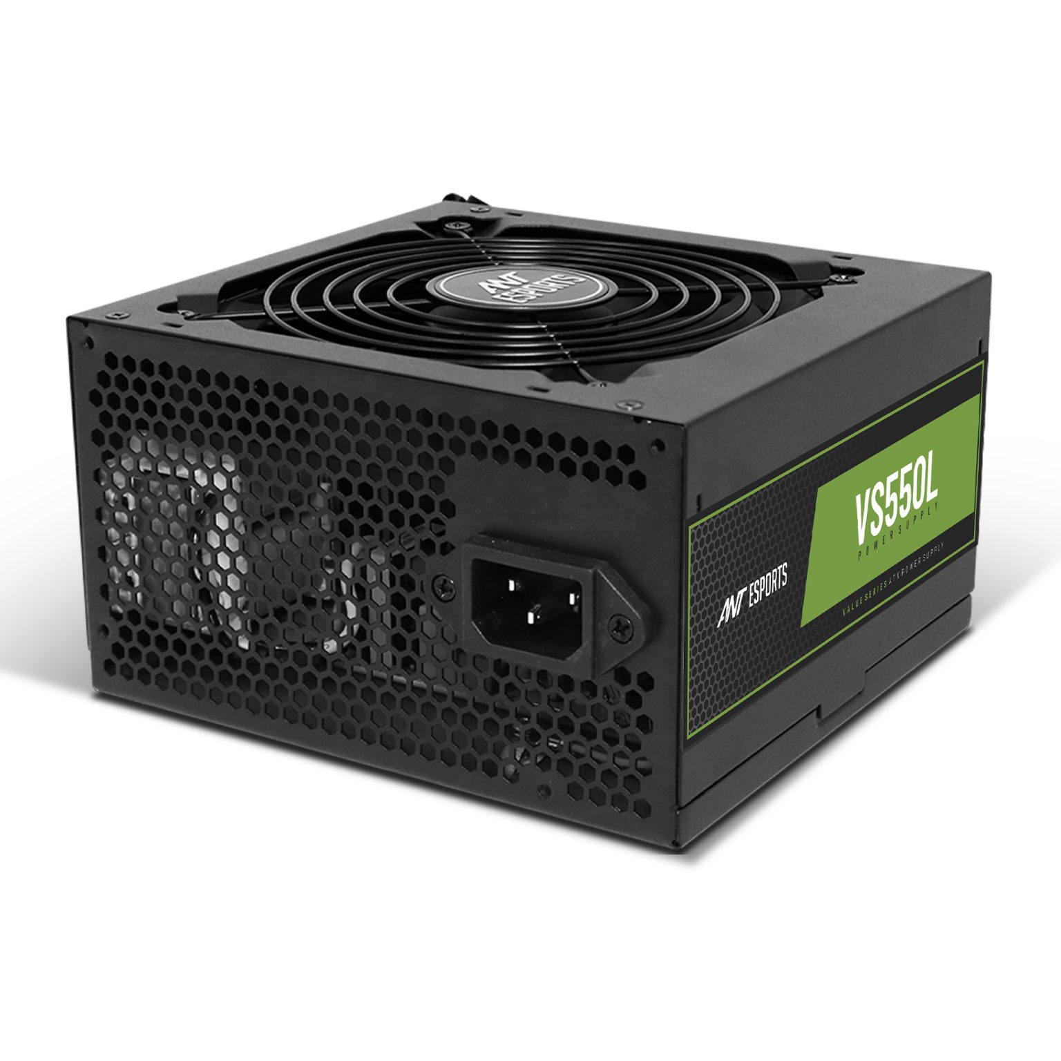 Ant Esports VS550L 550W Black Power Supply - ANT E-SPORTS