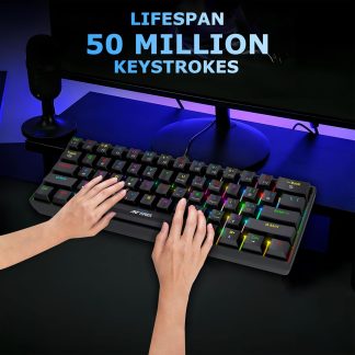 Ant Esports MK1300 V2 Portable 60 Percent Mechanical Keyboard - ANT E ...