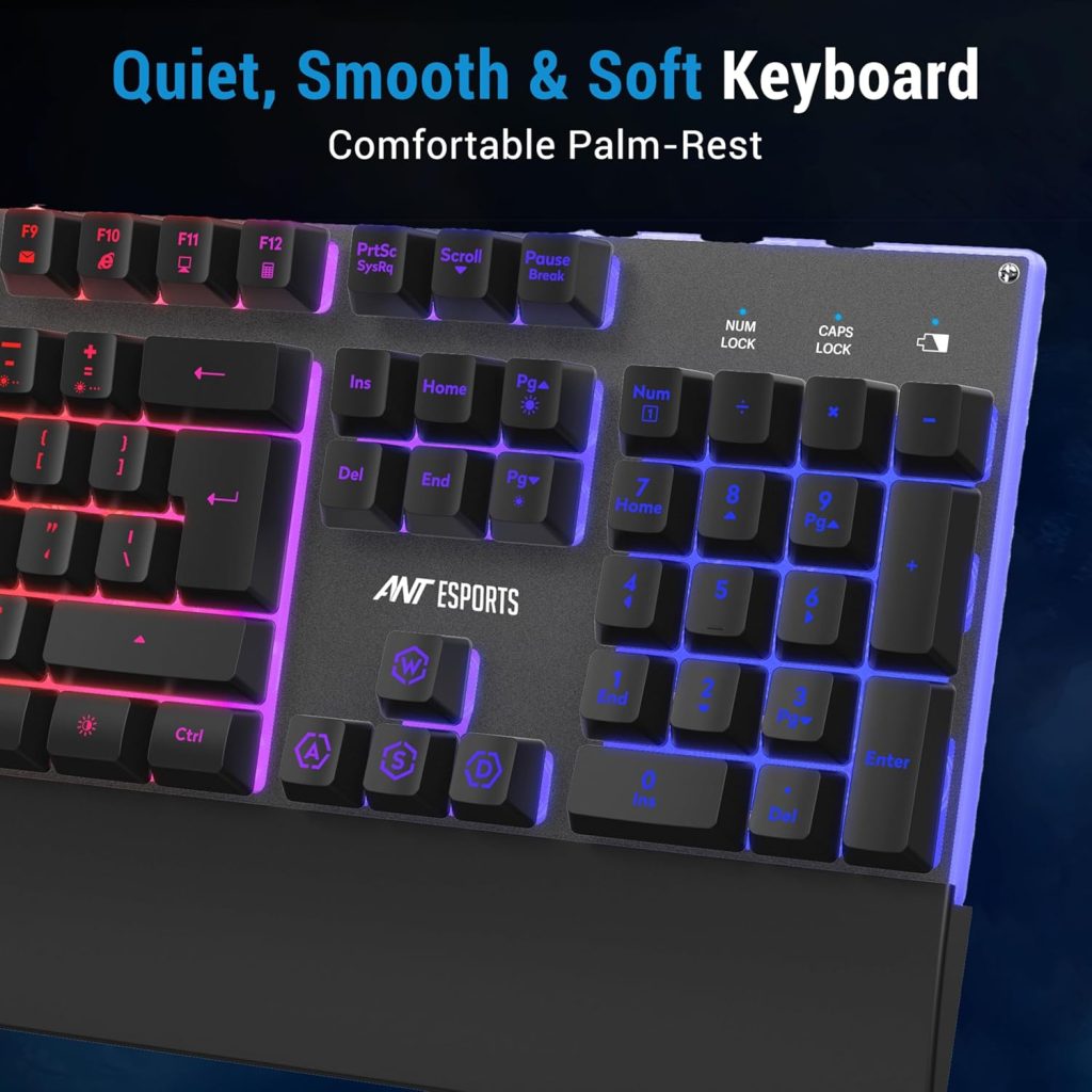 Ant Esports KM500W Pro Wireless Gaming Keyboard Mouse Combo - ANT E-SPORTS