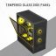 Ant Esports 511 Air 5F Mid Tower (E-ATX/ATX/M-ATX/M-ITX) Black Cabinet ...