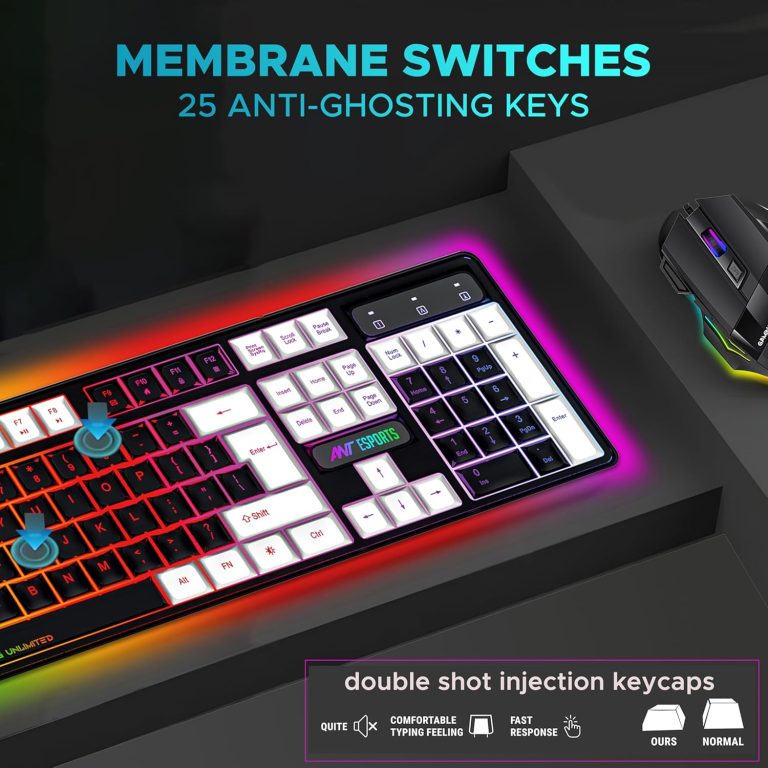 Ant Esports KM 1410 Wired Gaming Keyboard and Mouse Combo - ANT E-SPORTS