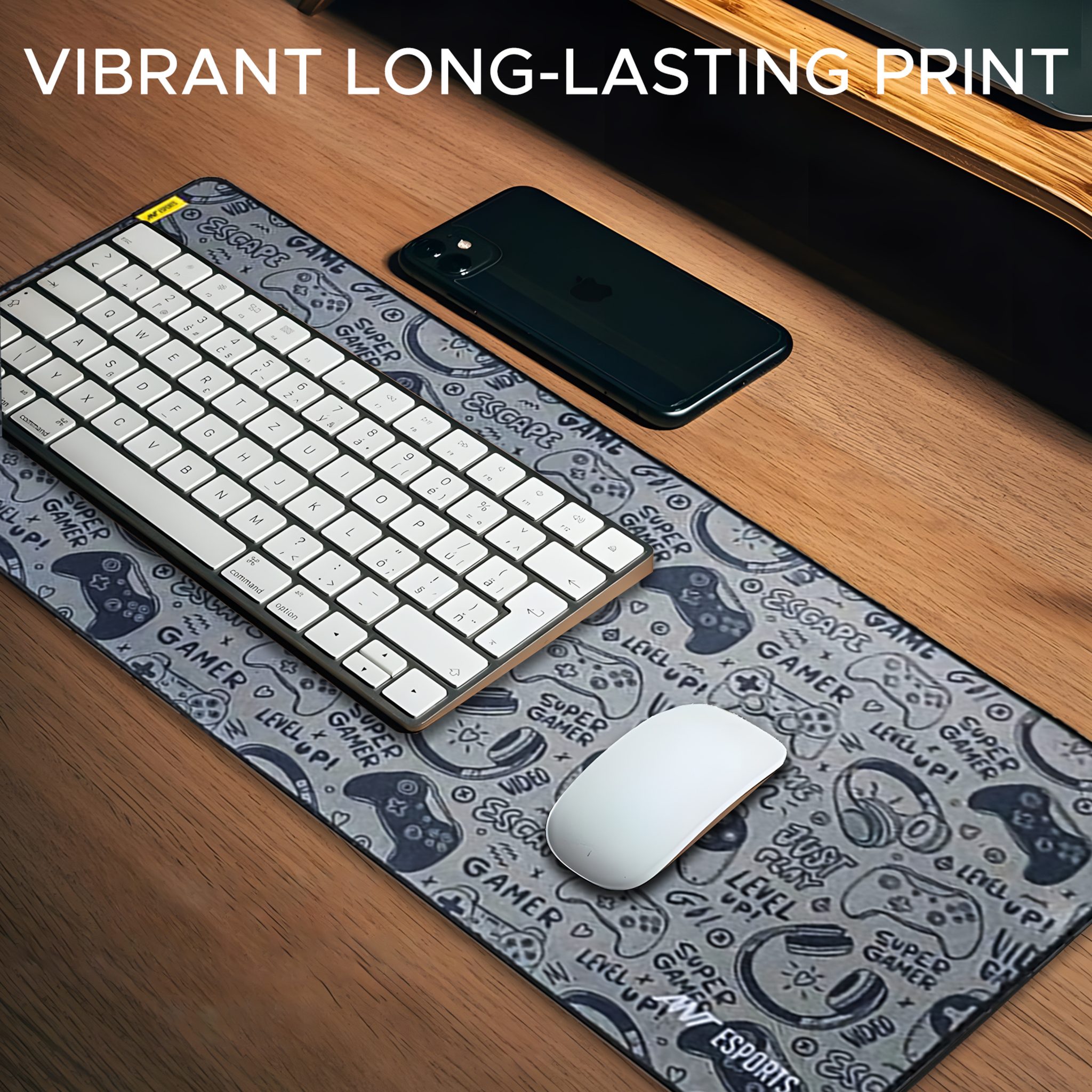 Ant Esports Gamerz Paradise Theme Extended Mouse Pad – 900x400mm Large ...
