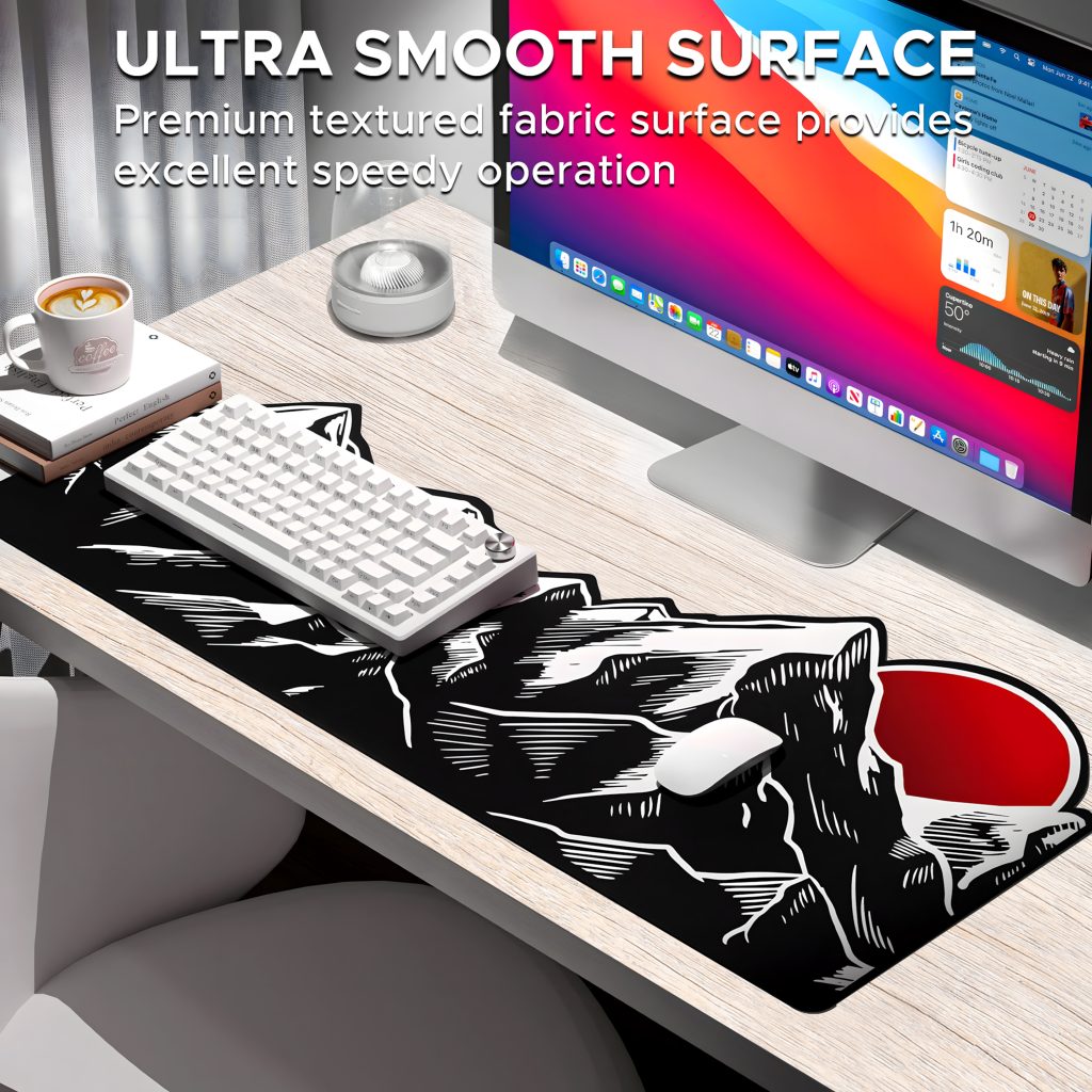 Ant Esports Unique Design Mountain Red Extended Gaming Mouse Pad - ANT ...