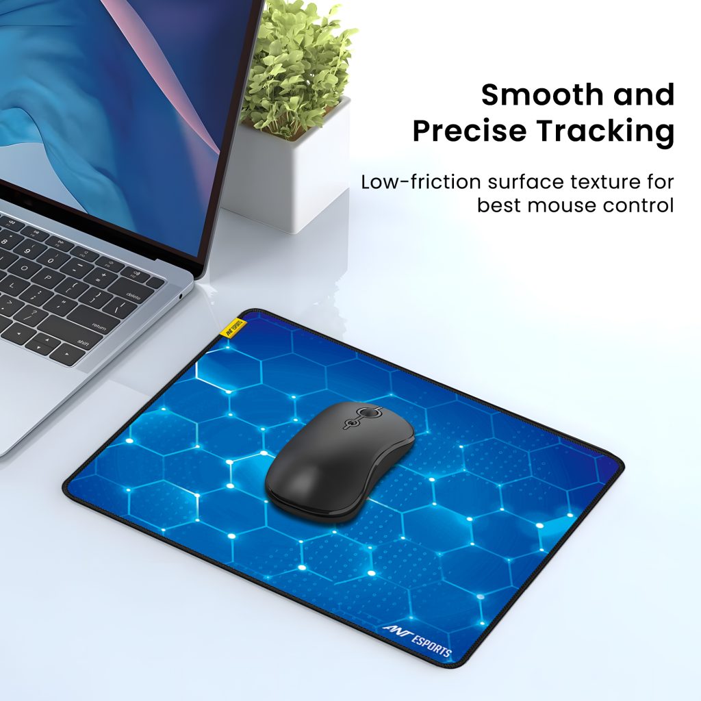 Ant Esports Hexa Mouse Pad 260X210X3mm Anti-fray Stitching - ANT E-SPORTS