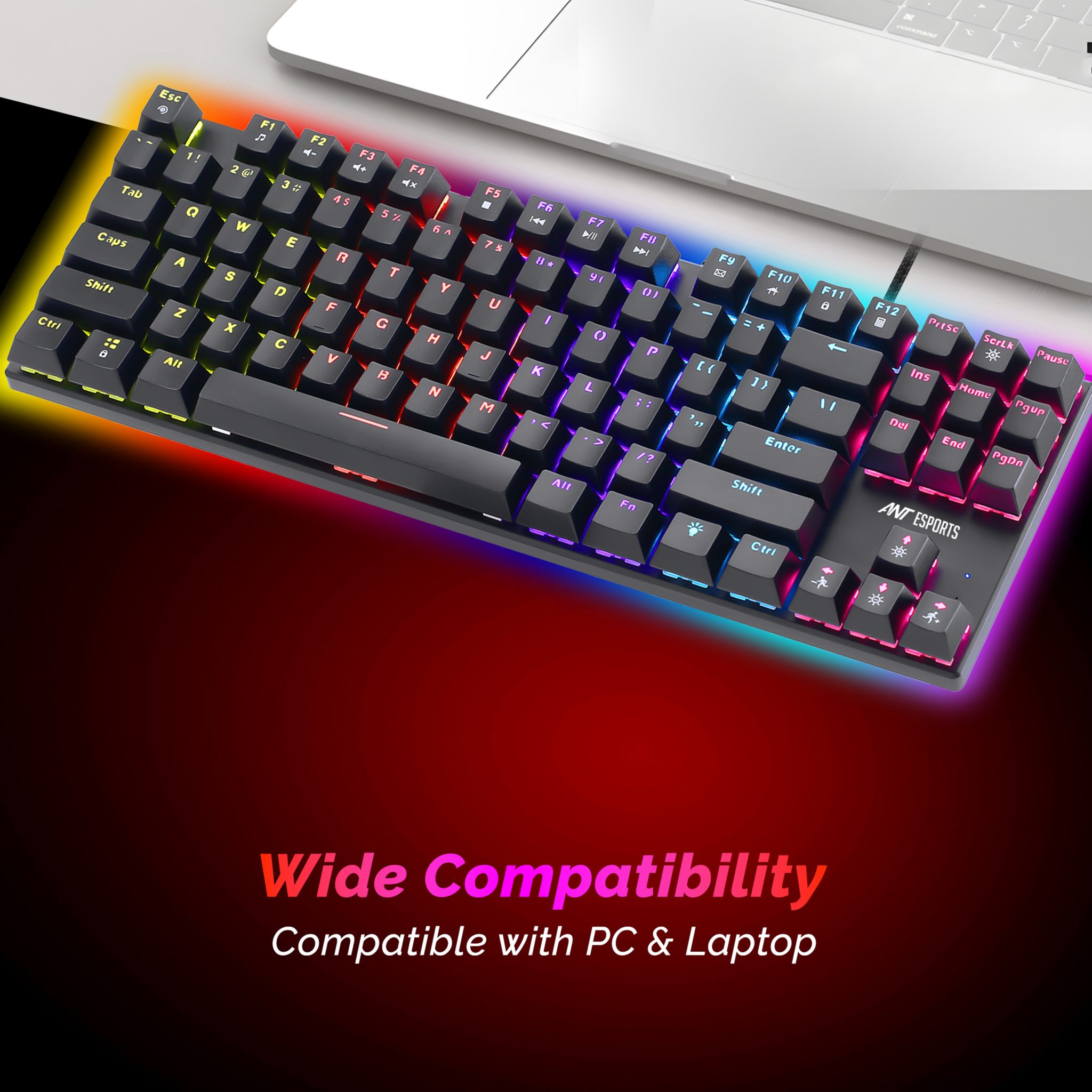 Ant Esports Scorpion MK20 Mechanical Black Wired keyboard - ANT E-SPORTS