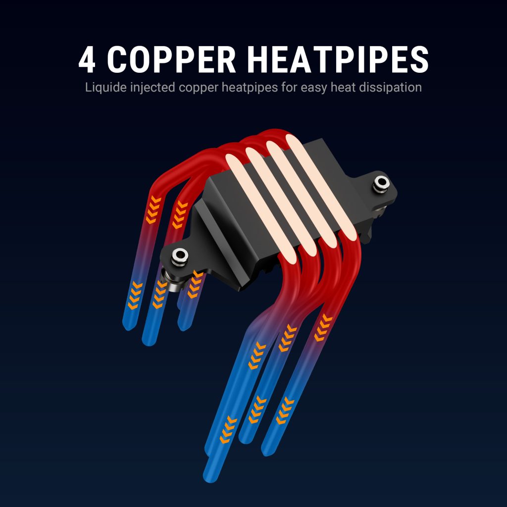 Ant Esports V4 Digital ARGB LGA1851/AM5 Black CPU Air Cooler - ANT E-SPORTS