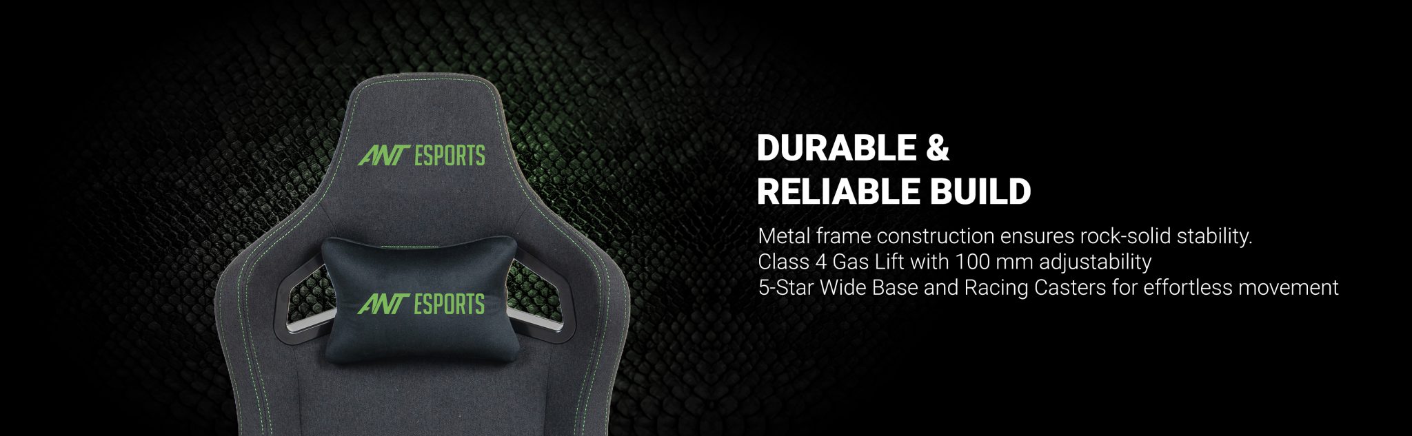 Ant Esports Python Premium Gaming Chair Black - ANT E-SPORTS