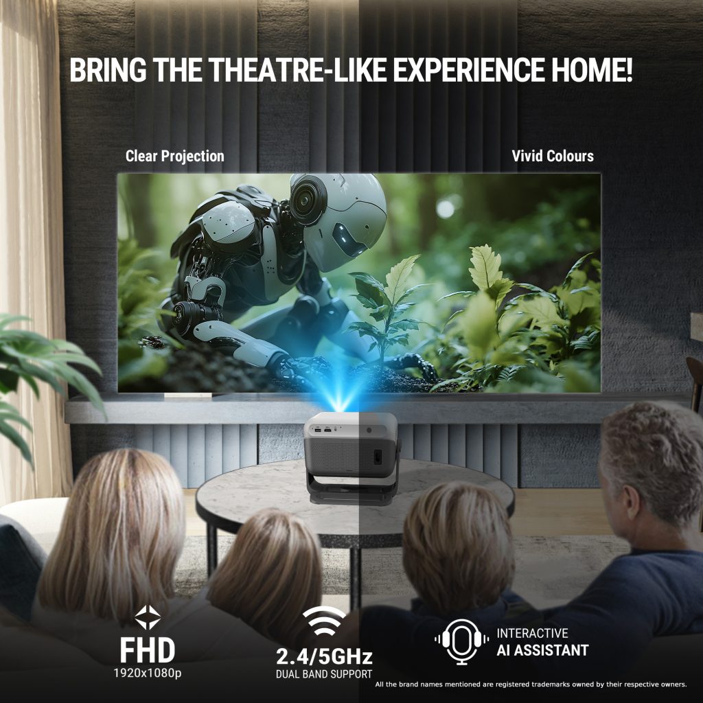 Ant Esports View711AI projector Black & Grey - ANT E-SPORTS
