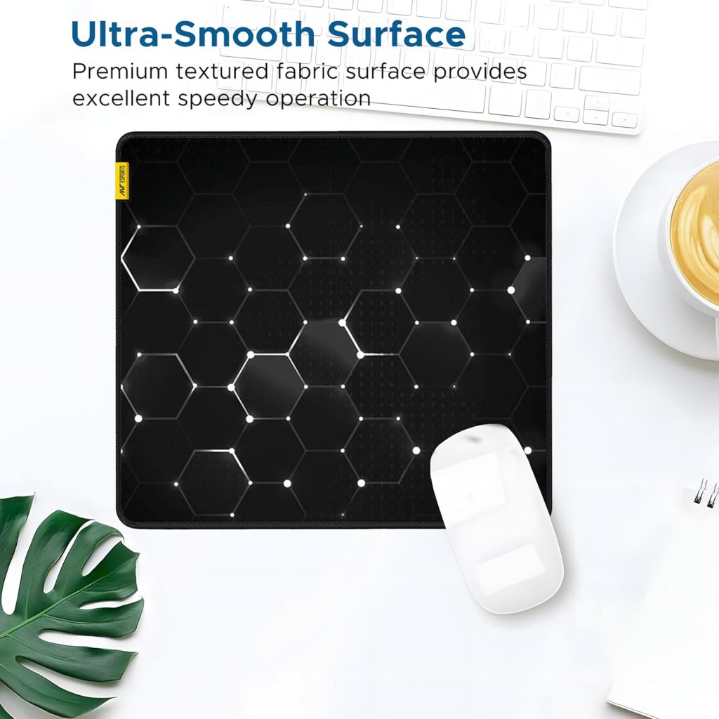 Ant Esports Hexa Mouse Pad 260X210X3mm Anti-fray Stitching - ANT E-SPORTS