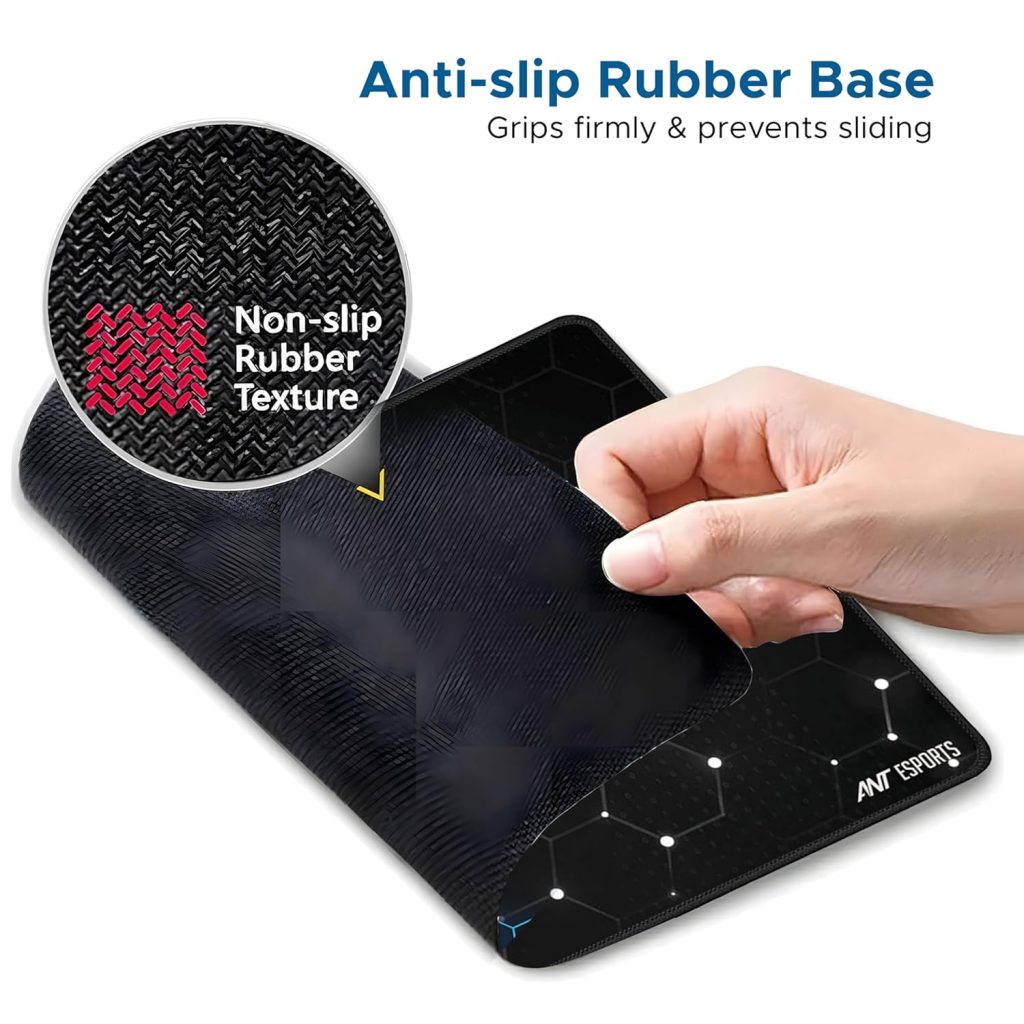 Ant Esports Hexa Mouse Pad 260X210X3mm Anti-fray Stitching - ANT E-SPORTS