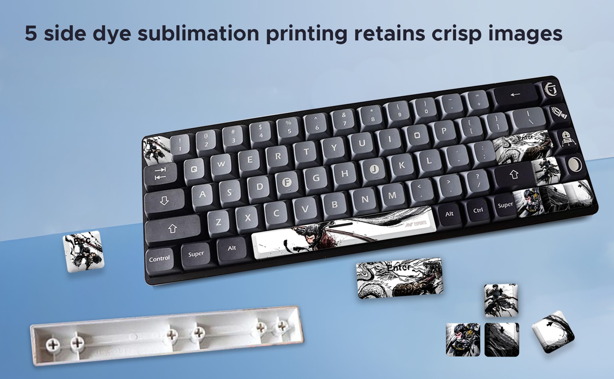 Ant Esports PBT Keycaps Switches for Mechanical Keyboard Ape Valley ...